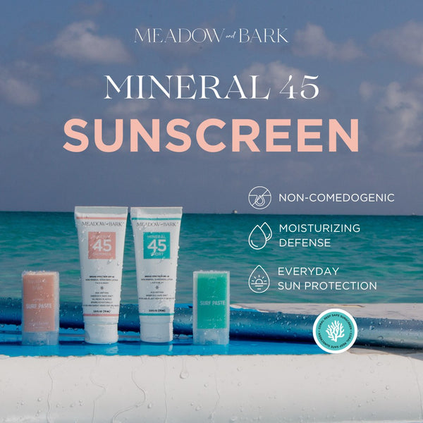 Mineral 45 Sunscreen – Meadow and Bark